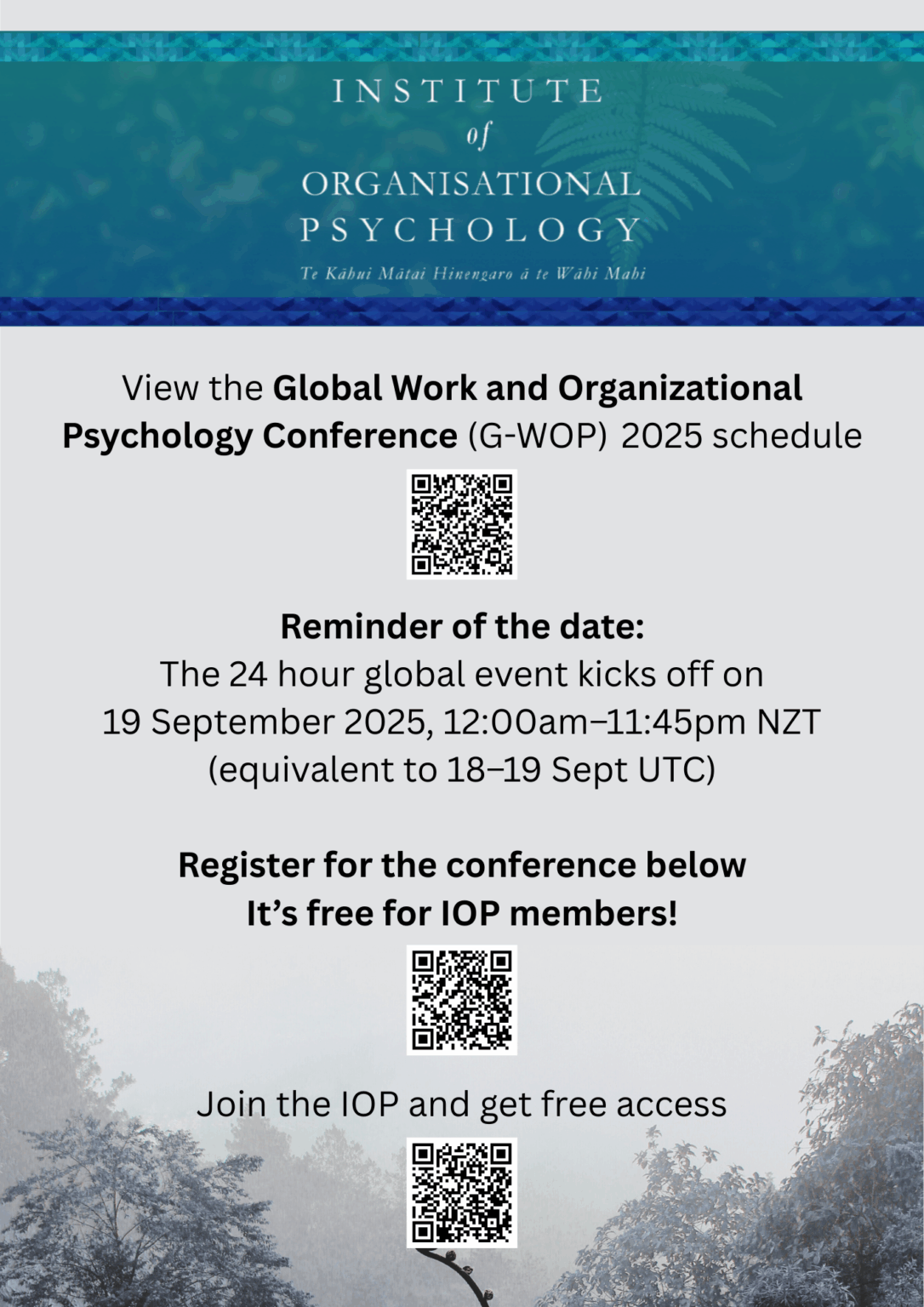 Conferences & Events - Organisational Psychology